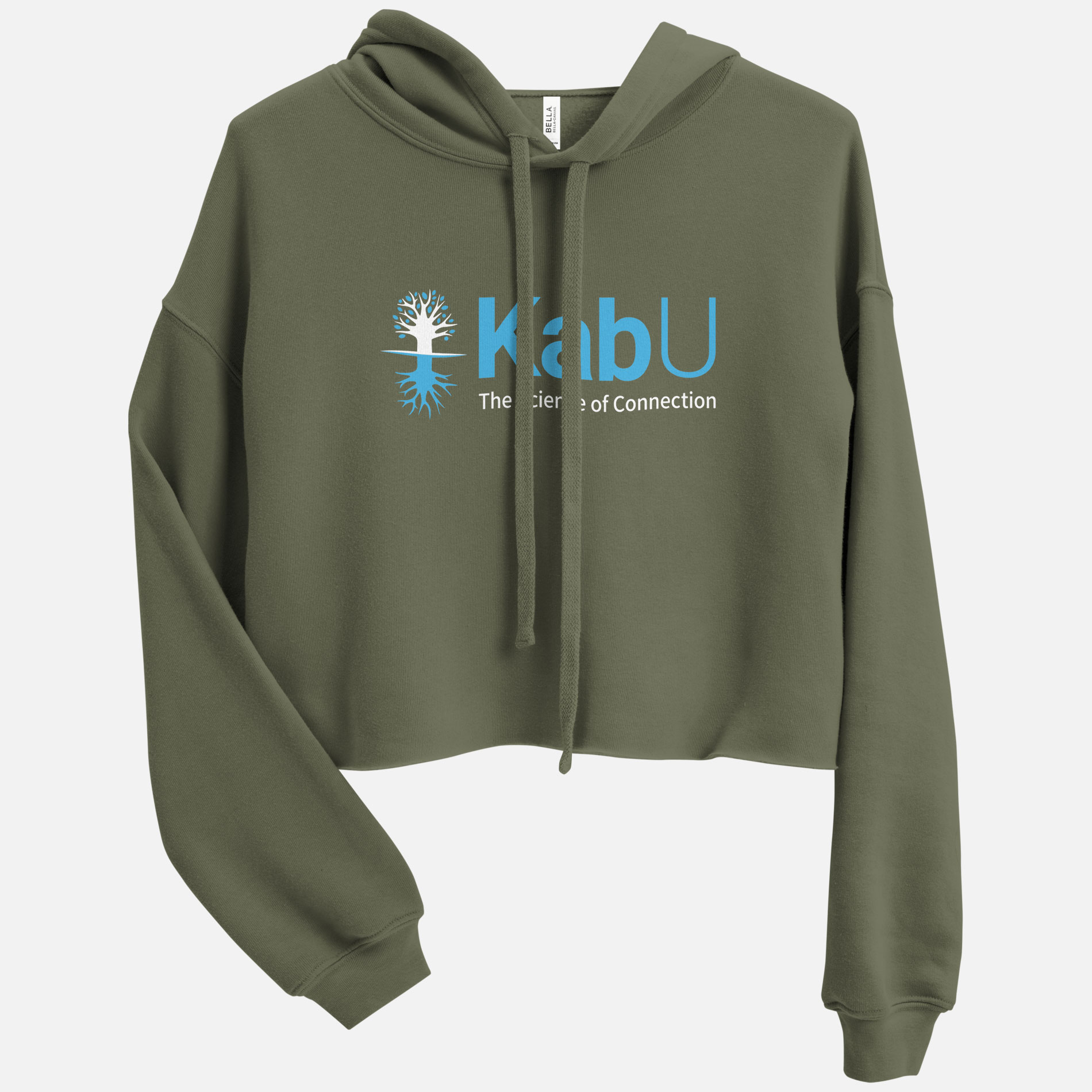 Women’s Crop Hoodie with KabU Logo – KabU Shop